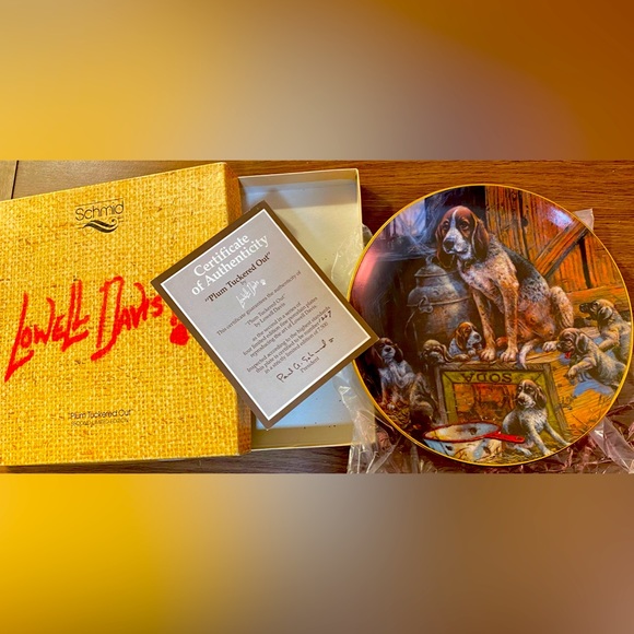 Lowell Davis | Kitchen | Vintage Lowell Davis Plum Tuckered Out Limited ...